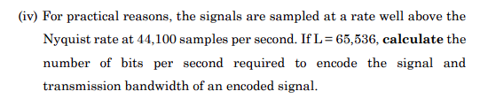 Solved B A Compact Disc Cd Records Audio Signals 