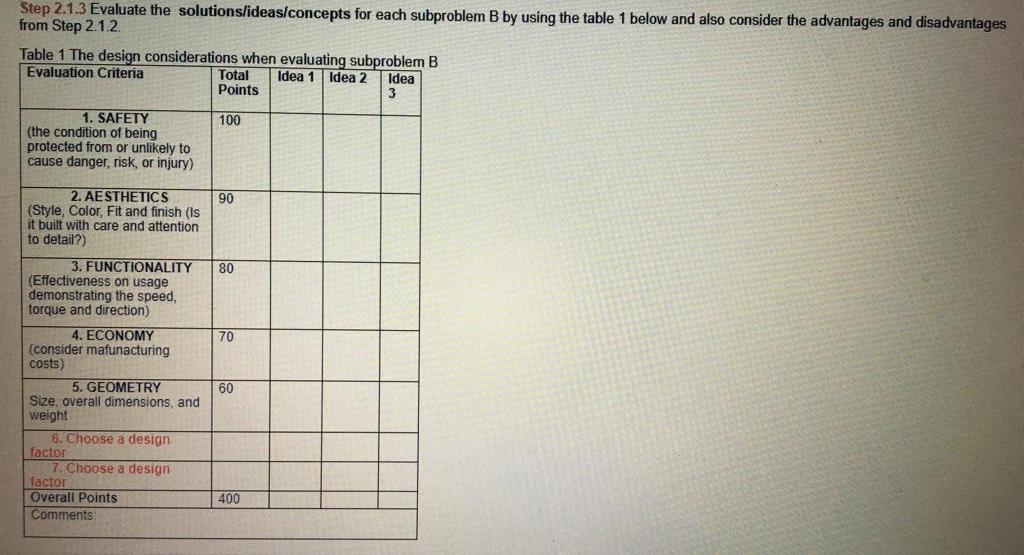 Step 2.1.1 & 2.1.2 Working on | Chegg.com