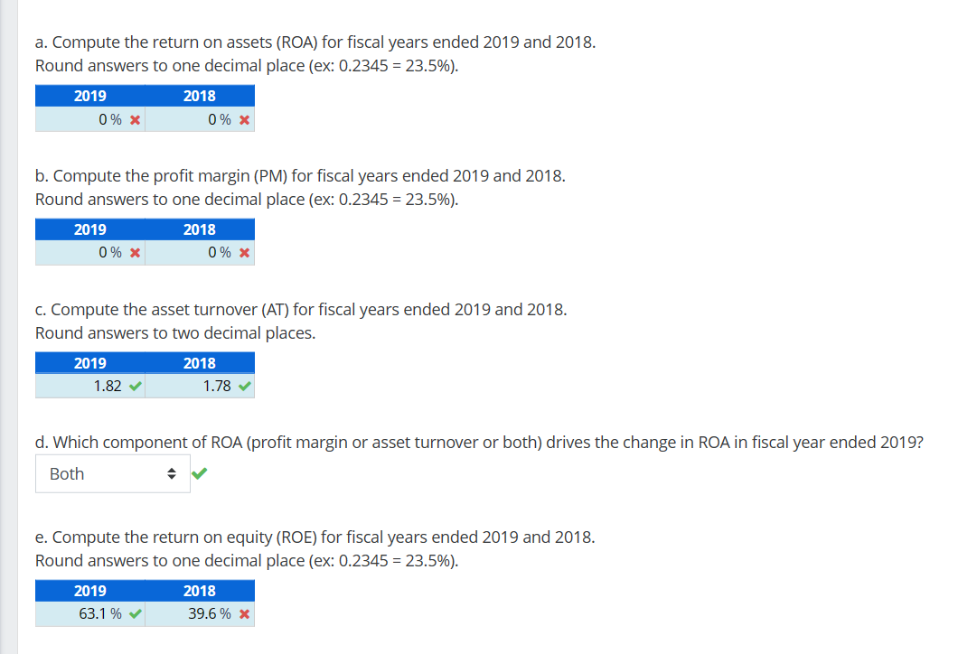 Solved Computing, Analyzing, and Interpreting Return on | Chegg.com