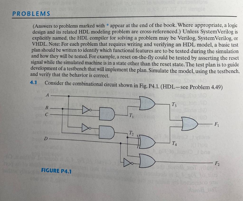 Solved (Answers to problems marked with * appear at the end | Chegg.com