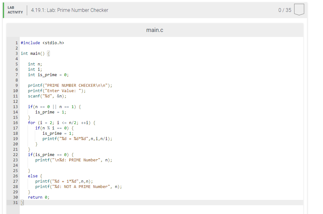 Solved Write a program that will read in an integer from the | Chegg.com