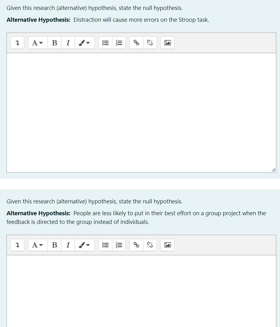 Solved Given this research (alternative) hypothesis, state | Chegg.com