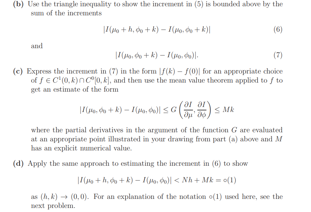 Solved (vector increments and tolerances; Boas Problem | Chegg.com