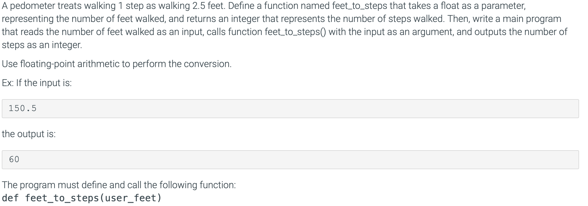 Solved A pedometer treats walking 1 step as walking 2.5 | Chegg.com