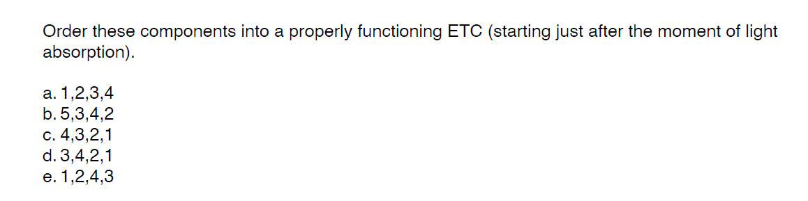 Solved Q17.3 Below is a shuffled redox tower of a | Chegg.com