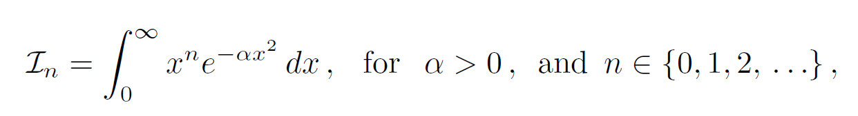 Solved We faced one or more of a family of integrals called | Chegg.com