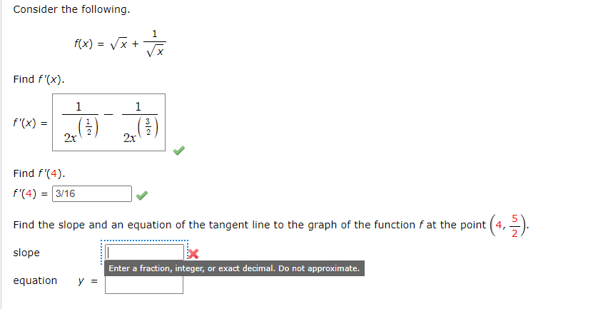 Solved Consider The Following F X X X1 Find F′ X Find