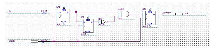 Solved Synchronous (clocked)positive-edge detector.This | Chegg.com