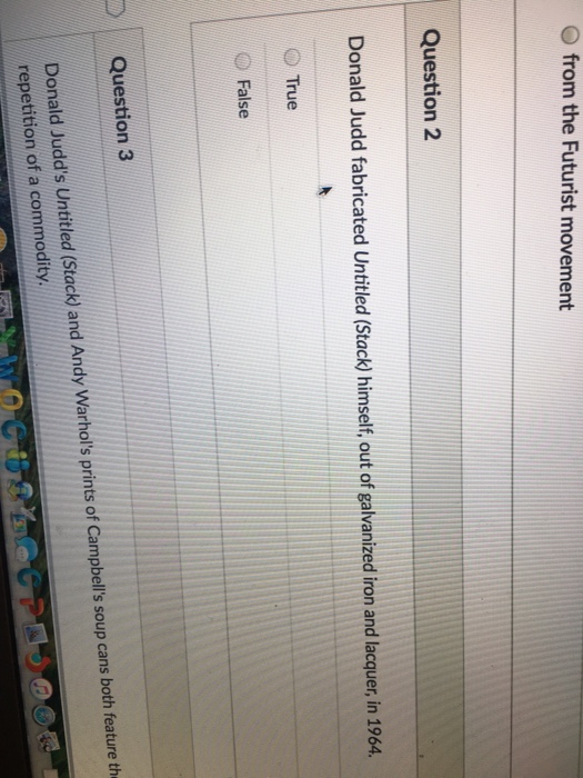 Solved Donald Judd fabricated Untitled (Stack) himself, out | Chegg.com