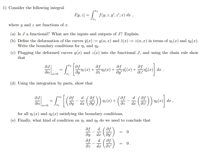 Solved 1) Consider the following integral Jlu, 31 = L.* | Chegg.com