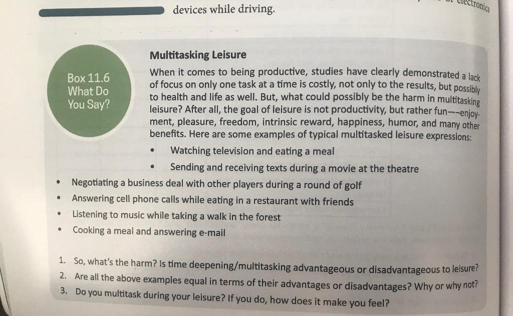 Solved 1. Define and describe the concept of multitasking | Chegg.com