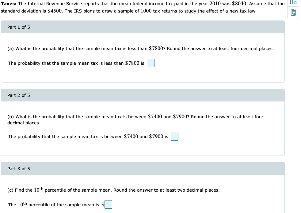 Solved Taxes The Internal Revenue Service Reports That The Chegg Solved Taxes The Internal Revenue Service Reports That The Chegg