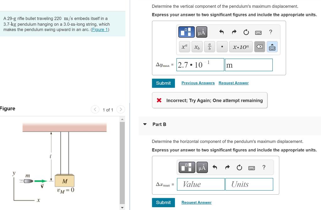 Solved Determine the vertical component of the pendulum's | Chegg.com