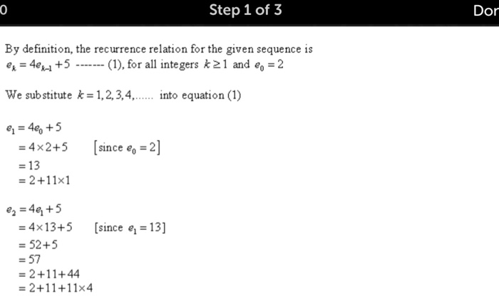 Solved In each of 3-15 a sequence is defined recursively. | Chegg.com