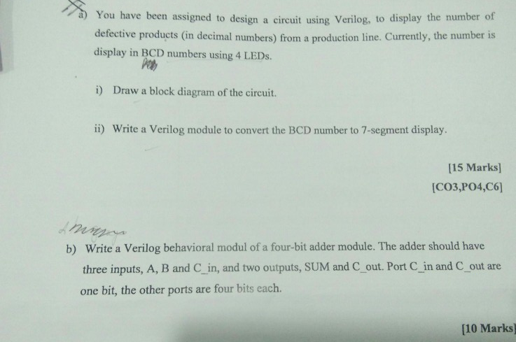 Solved You have been assigned to design a circuit using | Chegg.com