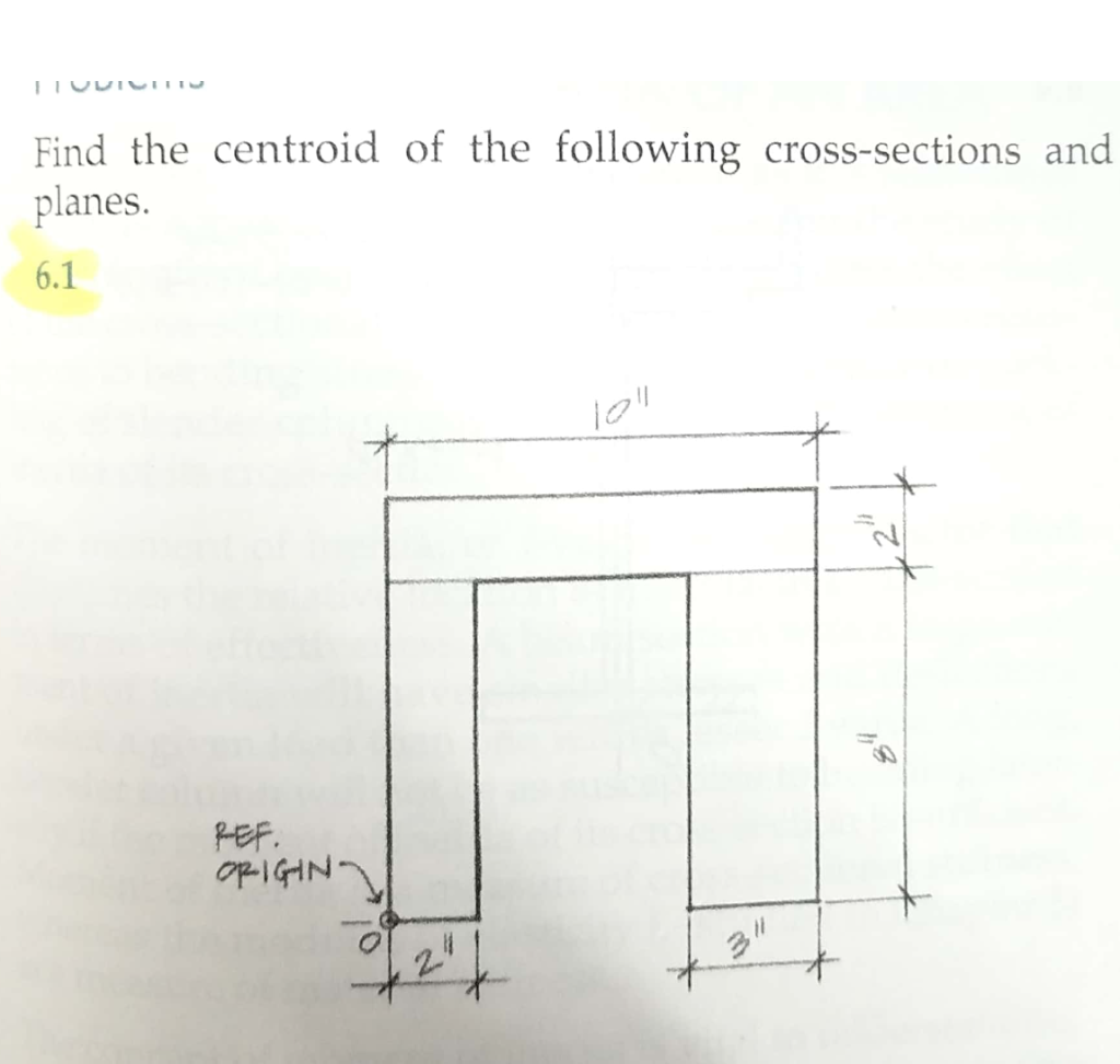 Solved Find the centroid of the following cross-sections and | Chegg.com