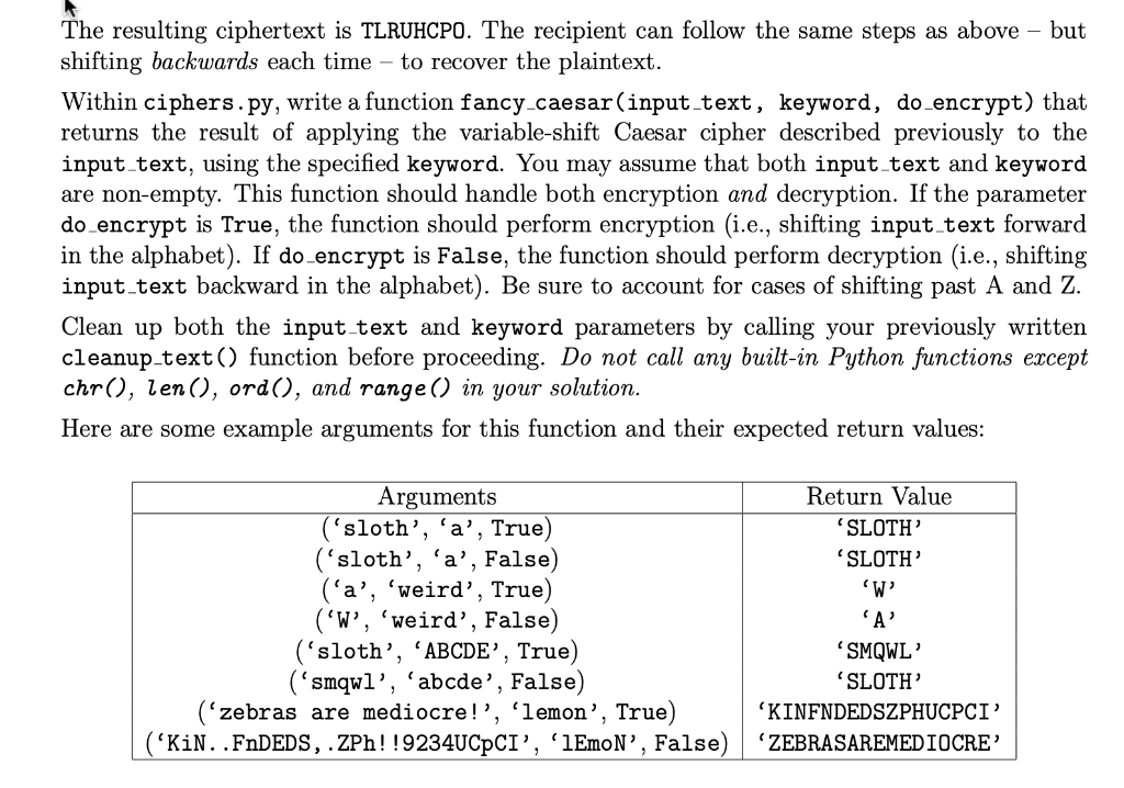 Solved 3. (12 points) In the Caesar cipher, encryption is | Chegg.com