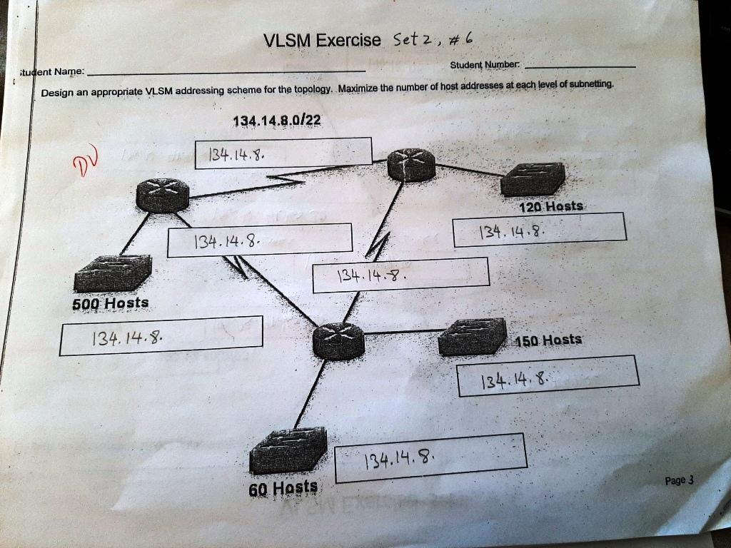 Solved How to find design appropriate VLSM from those host | Chegg.com