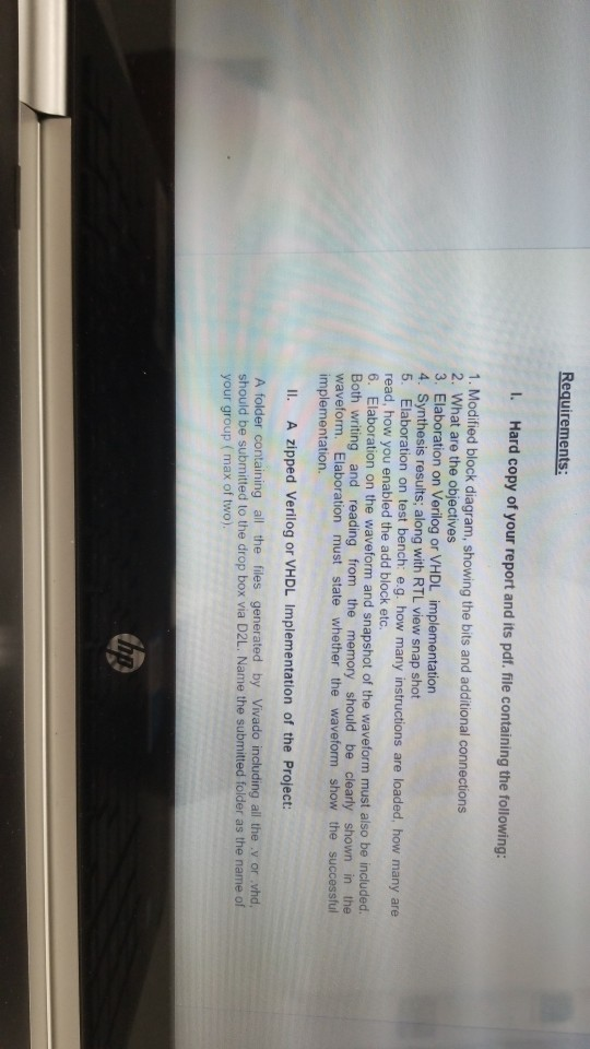 This phase of the project is to design and implement | Chegg.com