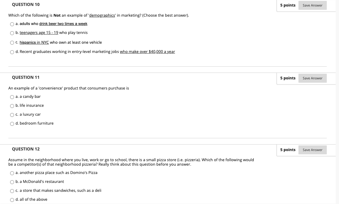 Solved QUESTION 7 5 points Save Answer Typically, buyers | Chegg.com