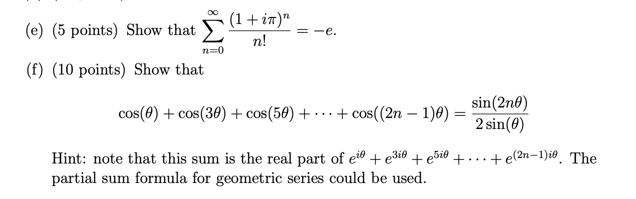 Below questions are about complex numbers and their | Chegg.com