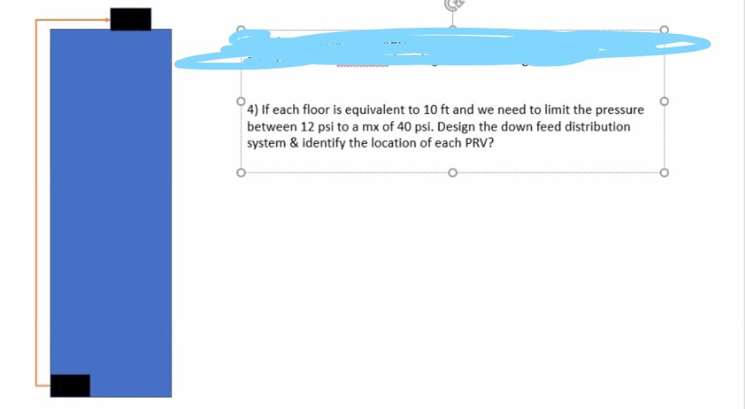 4) If each floor is equivalent to 10 ft and we need | Chegg.com