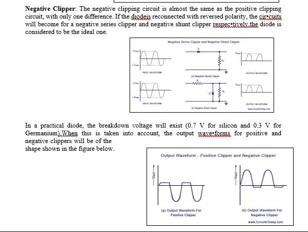 Solved OBJECTIVE To be familiar with the clippers in an | Chegg.com