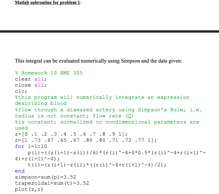 1. The drawing depicts the morphology of an | Chegg.com
