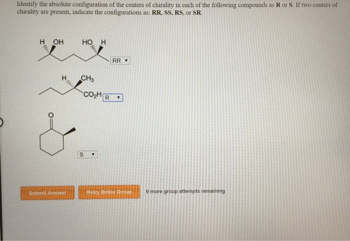 Solved Identify the absolute configuration of the centers of | Chegg.com