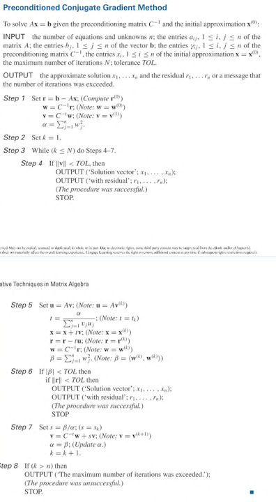 Solved Perform 2 steps of Conjugate Gradient on Ax = b, | Chegg.com