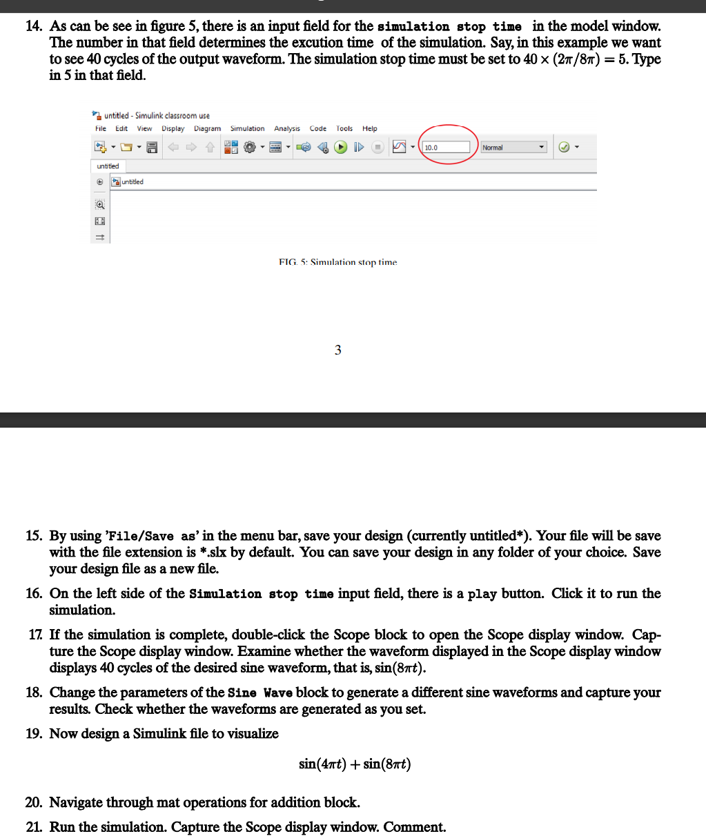PLEASE HELP ME CODE THIS IN SIMULINK(MATLAB) PLEASE | Chegg.com