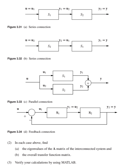 Solved Figure 3.31 (a) Series connection Figure 3.32 (b) | Chegg.com