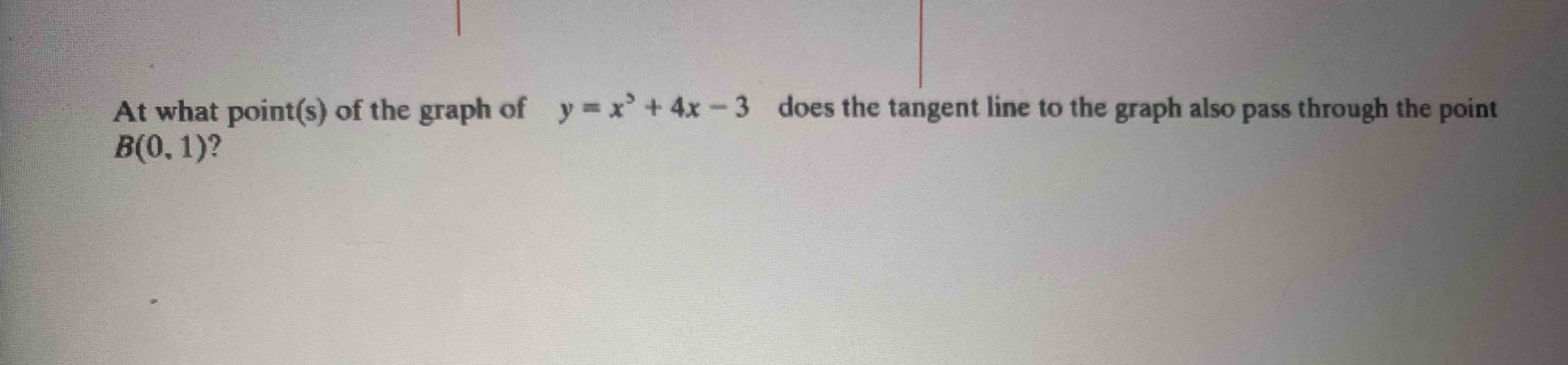Solved At what point(s) ﻿of the graph of y=x3+4x-3 ﻿does the | Chegg.com
