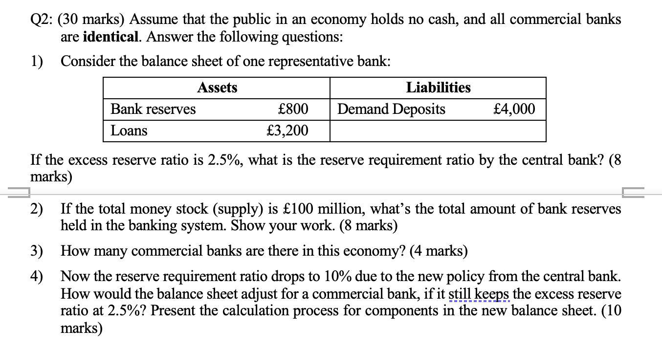 Solved Q2: (30 marks) Assume that the public in an economy | Chegg.com