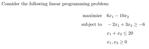 a) Transform the given linear programming problem to | Chegg.com