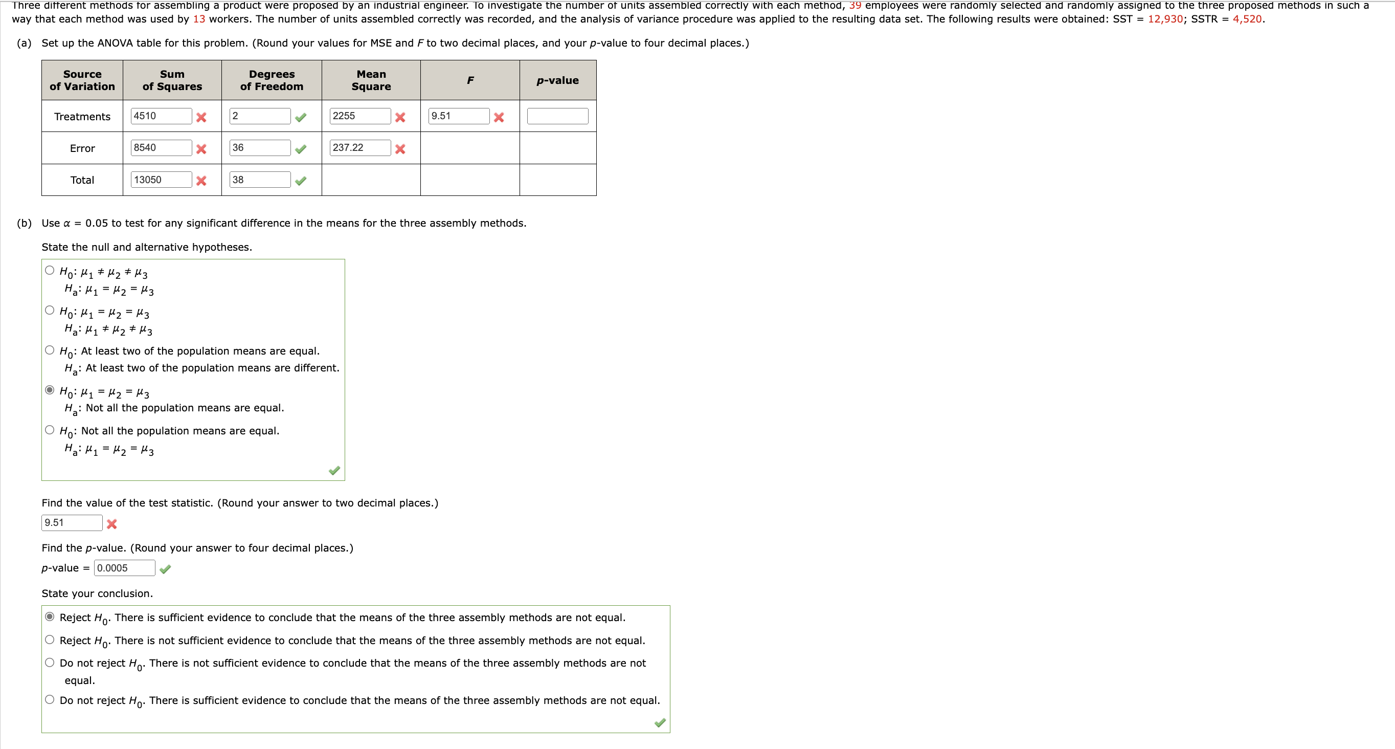 Solved State the null and alternative hypotheses. | Chegg.com