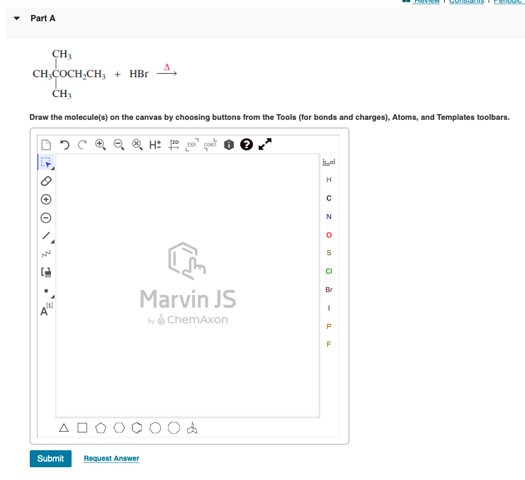 Solved Draw the molecule(s) ﻿on the canvas by choosing | Chegg.com