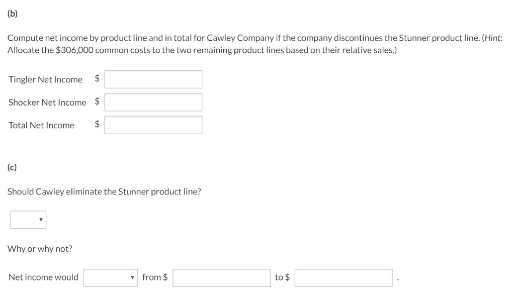 Solved Cawley Company makes three models of tasers. | Chegg.com
