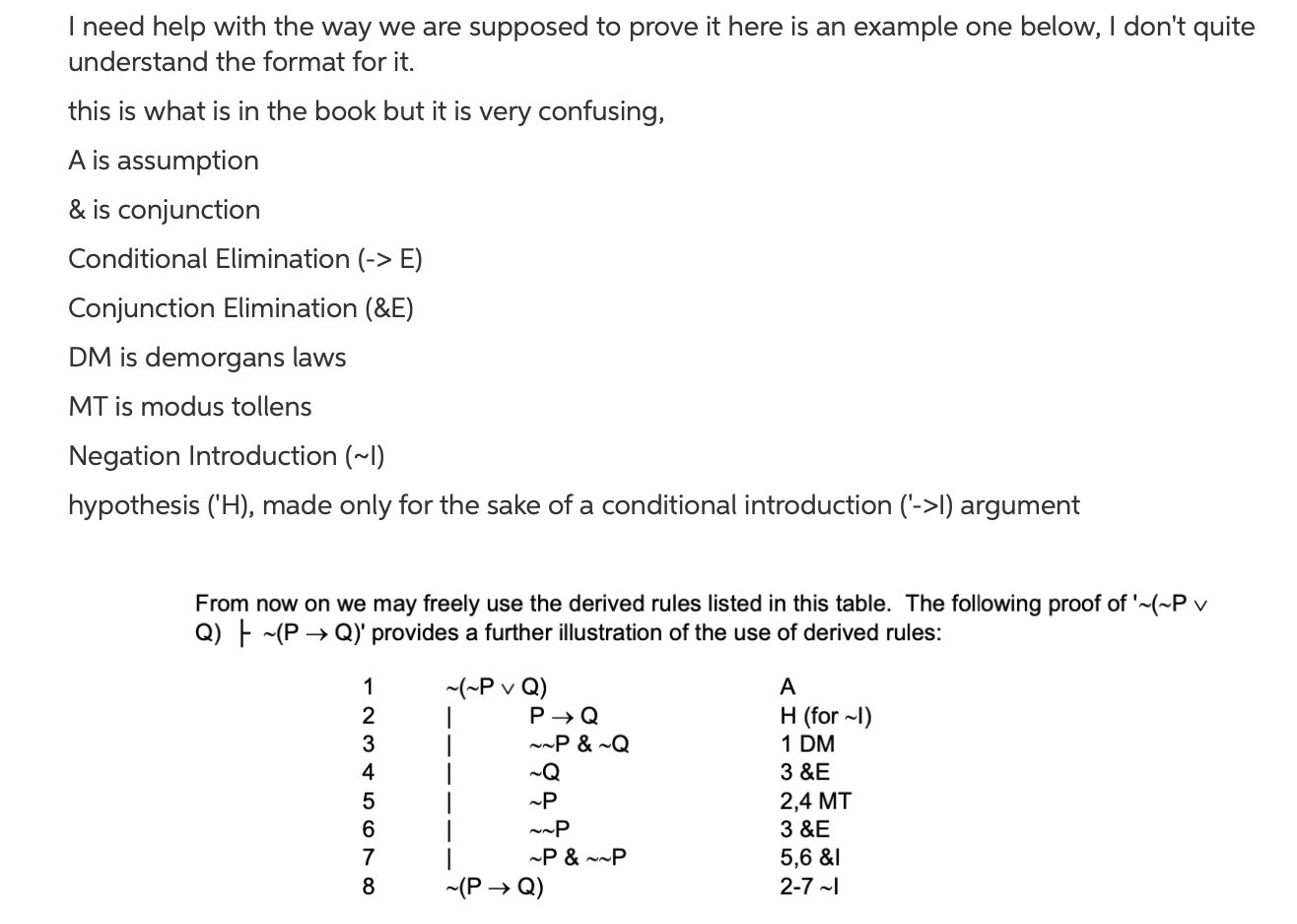 Solved Summary: the Ten Rules of Inference Negation | Chegg.com