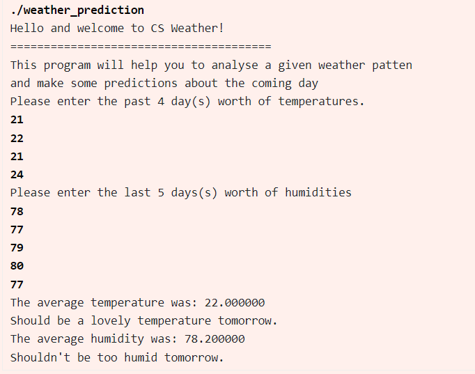 While this code produces the correct output, it's | Chegg.com