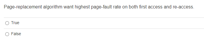Solved Page-replacement algorithm want highest page-fault | Chegg.com
