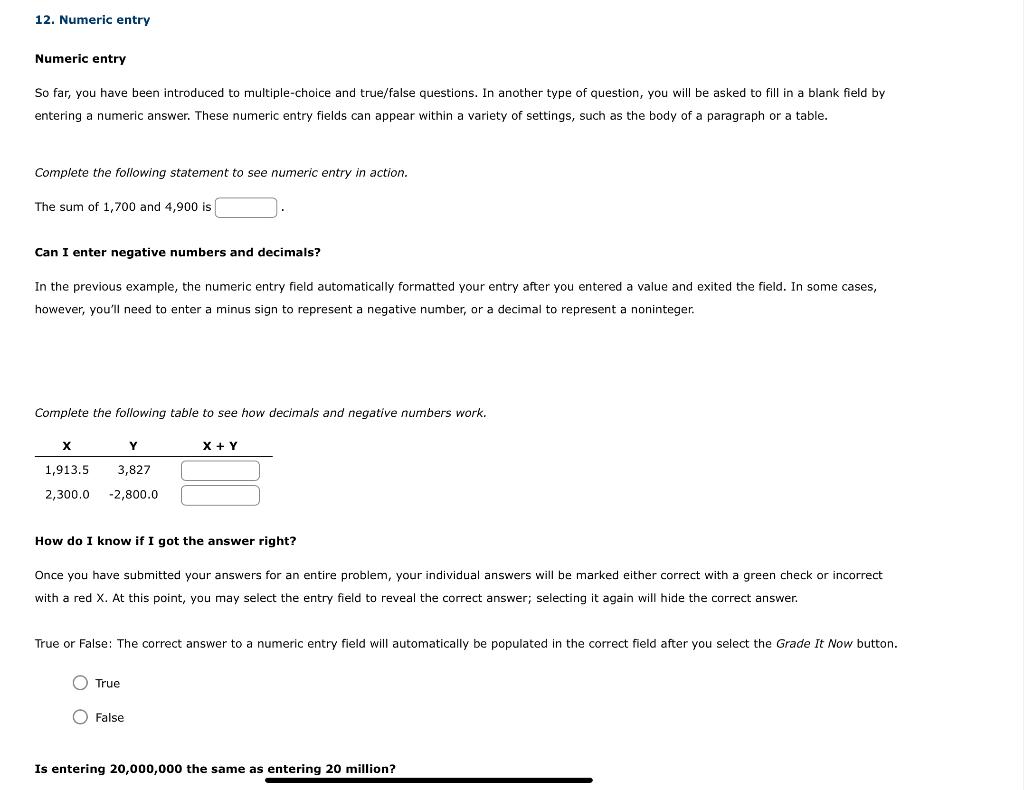Solved Numeric entry So far, you have been introduced to | Chegg.com