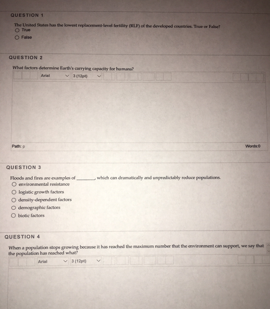 Solved QUESTION 1 The United States has the lowest | Chegg.com