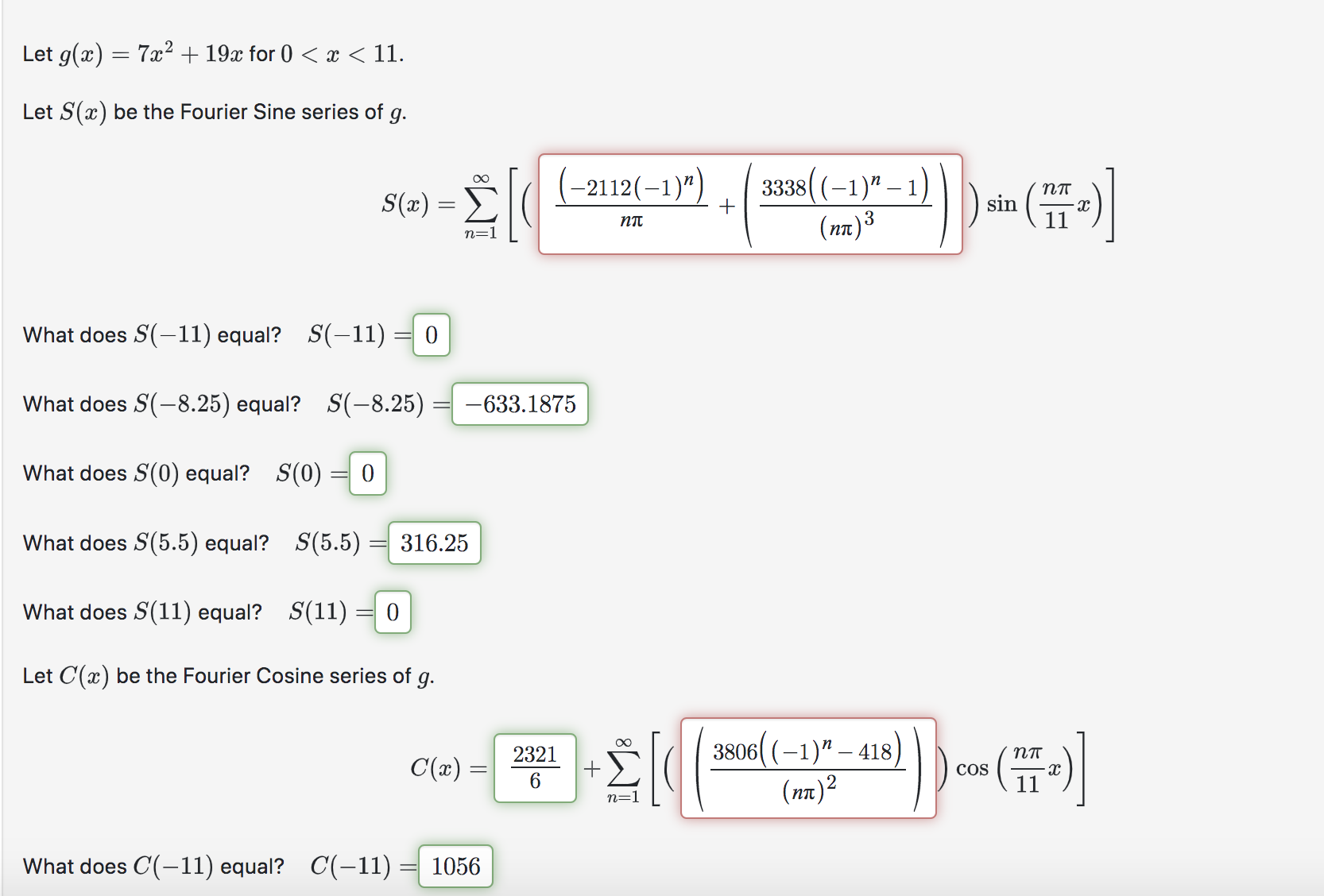 Solved Everything in red is wrong. Please answer correctly | Chegg.com