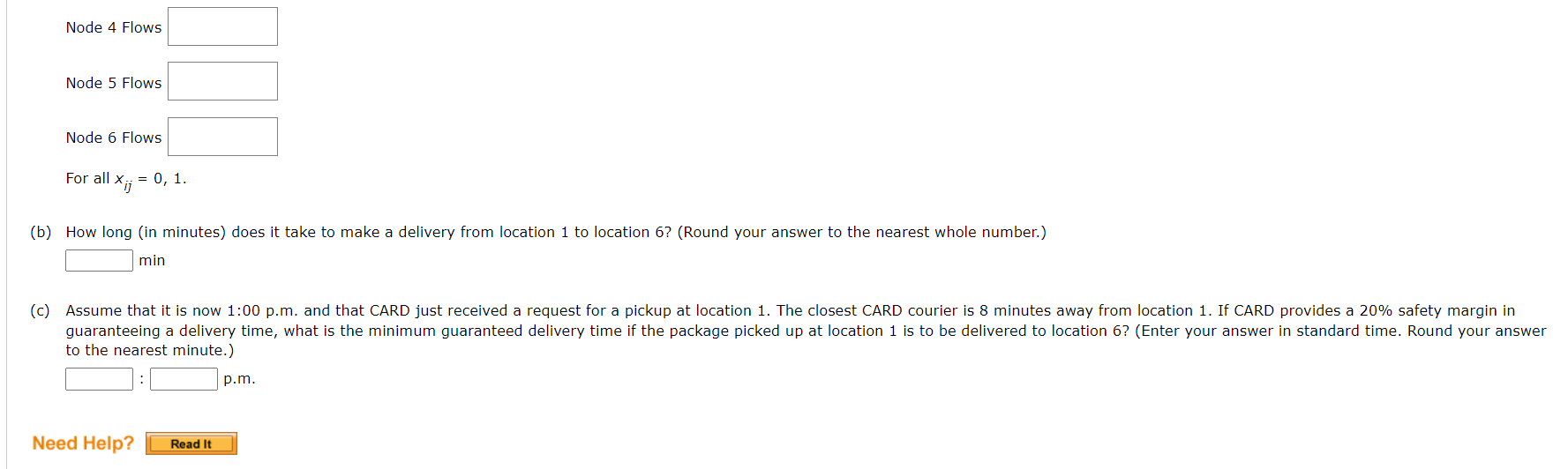 Solved network shows the street routes available. The | Chegg.com