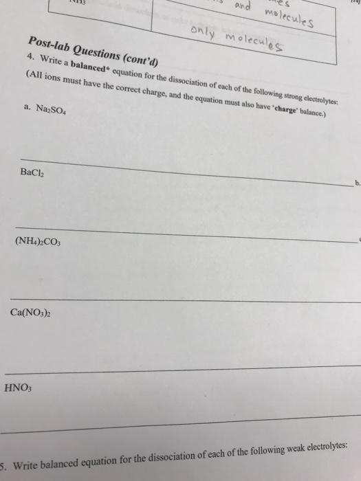 Solved Pre-lab Questions 1 A general rule for solubility is | Chegg.com