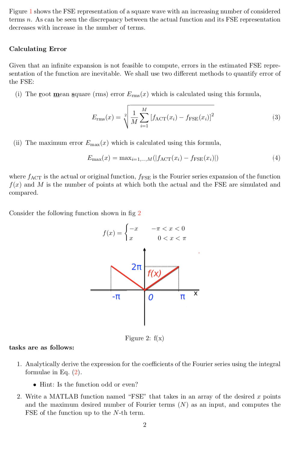 Fourier Series Expansion Fourier Series Is A