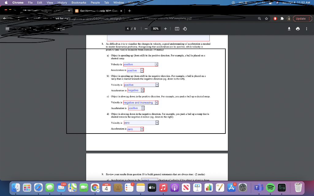 Solved Chrome File Edit View History Bookmarks People Tab | Chegg.com