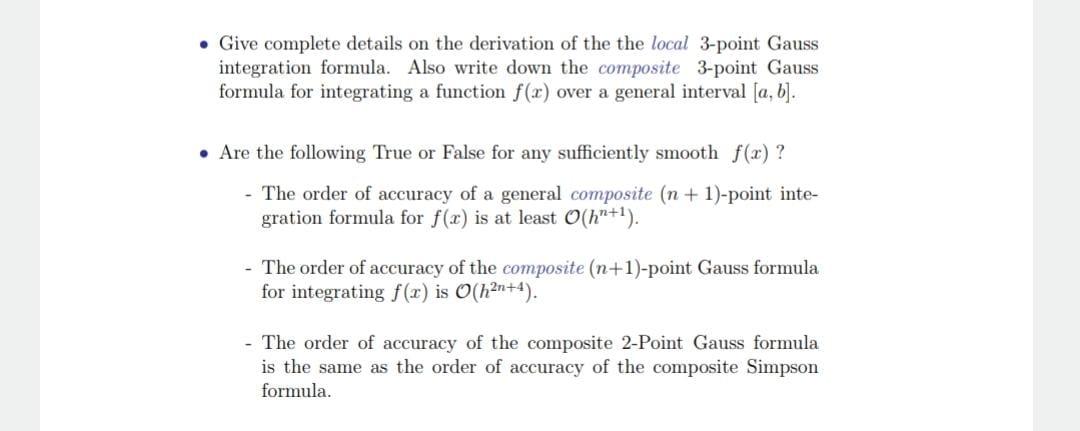 Solved - Give complete details on the derivation of the the | Chegg.com