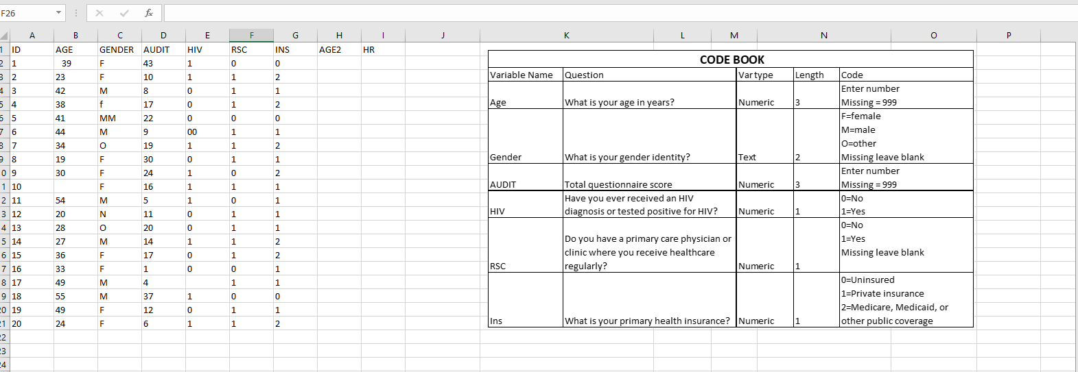 Solved 5we Create A New Variable Recode Called Age2 5554